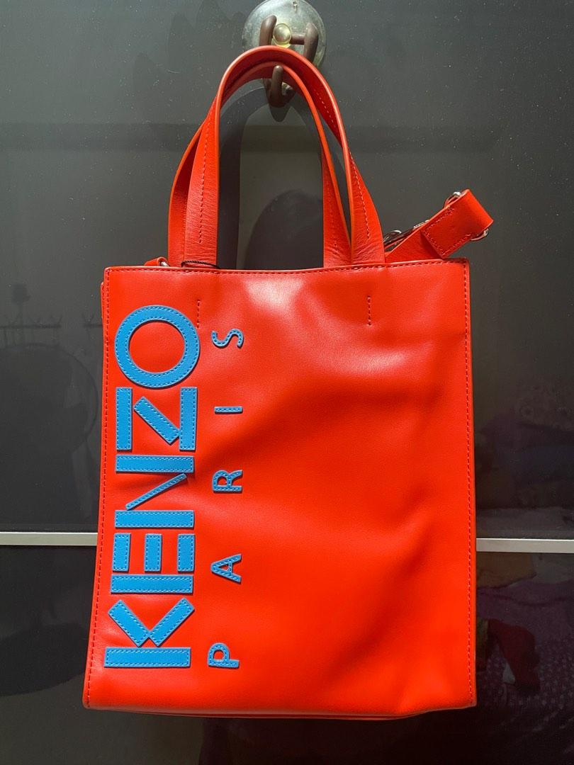 Kenzo Shopper Tote Bag - Red, Luxury, Bags & Wallets on Carousell