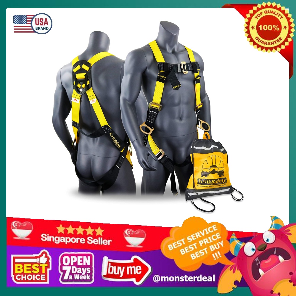 KwikSafety (Charlotte, NC) THUNDER 3D Ring Safety Harness (Pass Through ...