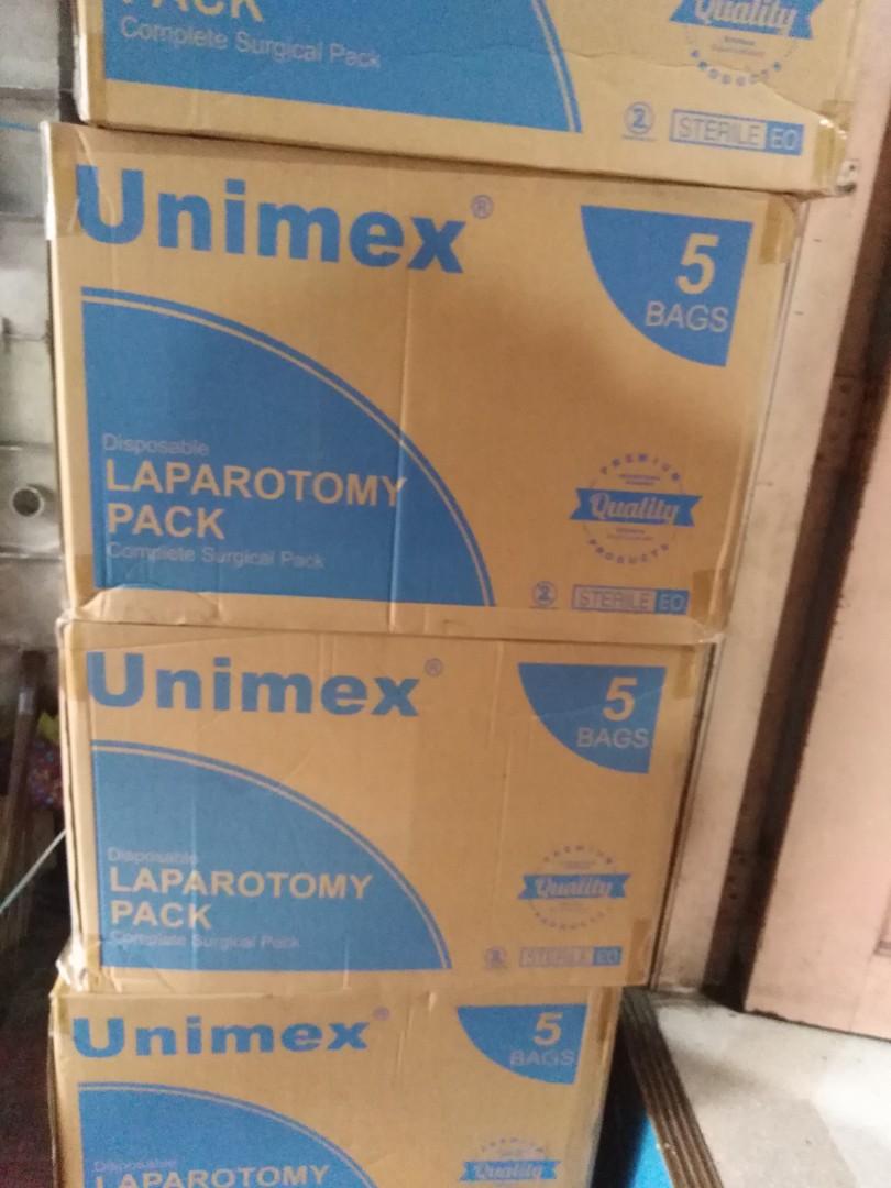 LAPAROTOMY pack, Health & Nutrition, Assistive & Rehabilatory Aids ...