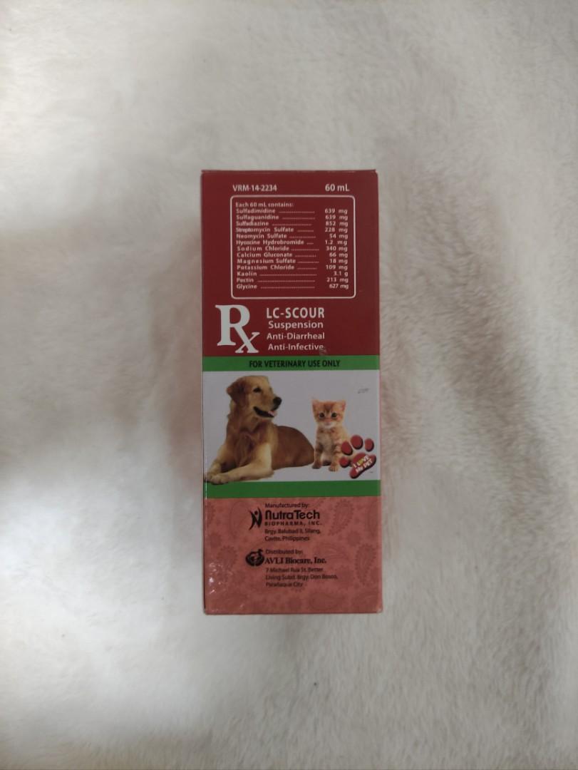 LC-SCOUR Suspension Anti-Diarrheal Anti-Infective, Pet Supplies, Health ...
