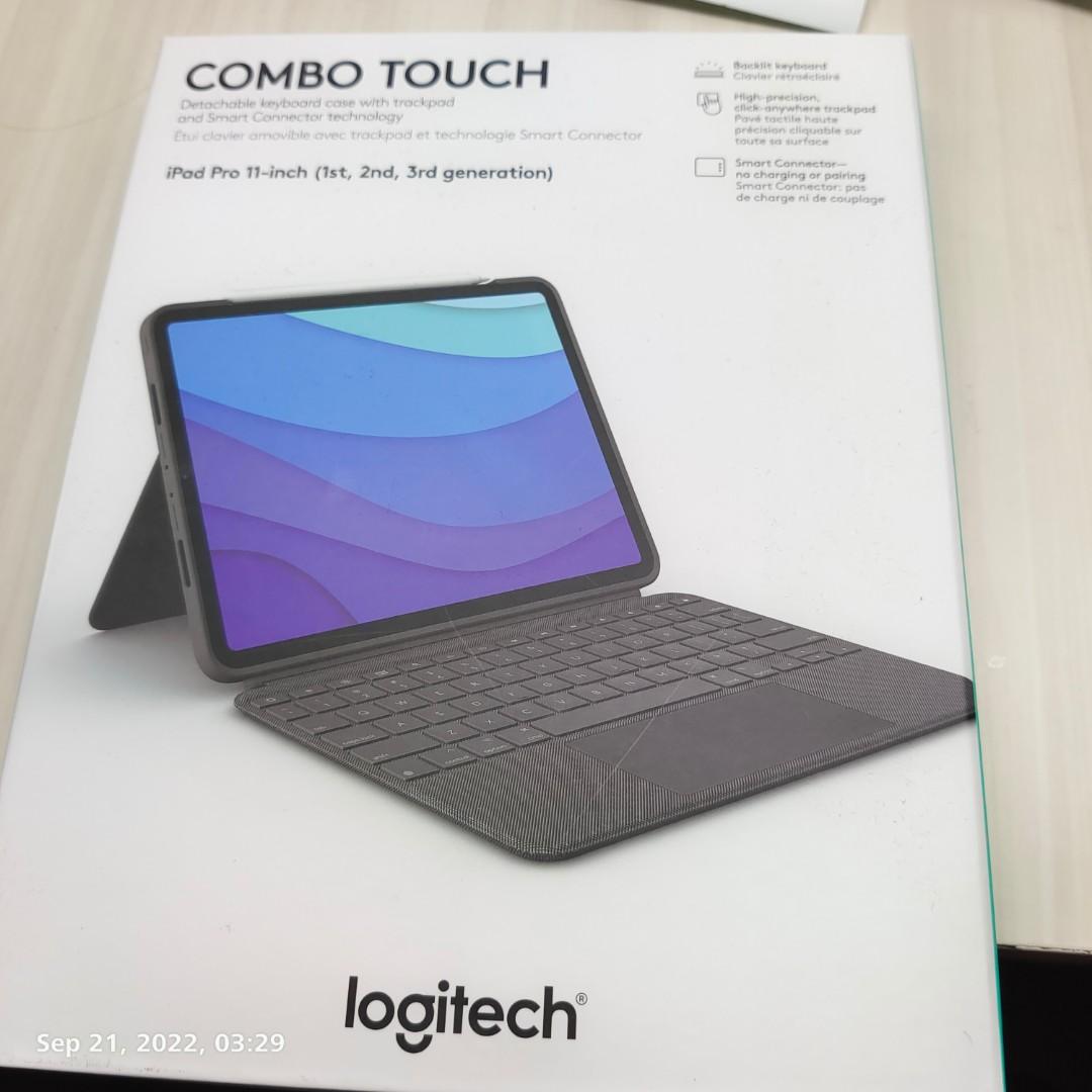 Logitech combo touch ipad pro 11-inch, Mobile Phones & Gadgets, Tablets, iPad on Carousell