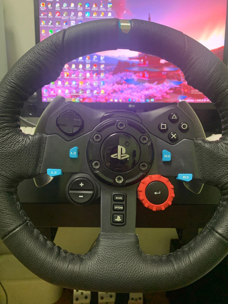 Logitech G29 Steering Wheel + Shifter, Video Gaming, Gaming Accessories ...