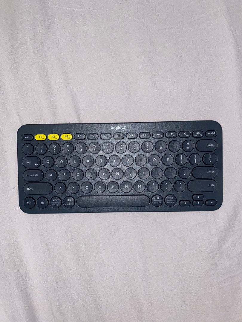 Logitech K380 Multi Device Bluetooth Keyboard In Black Computers And Tech Parts And Accessories