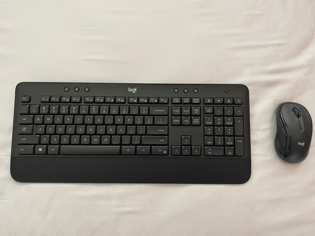 Logittech Wireless Keyboard And Mouse Computers And Tech Parts And Accessories Computer Keyboard