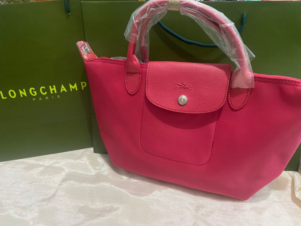 LongChamp Cherry blossoms, Women's Fashion, Bags & Wallets, Shoulder ...