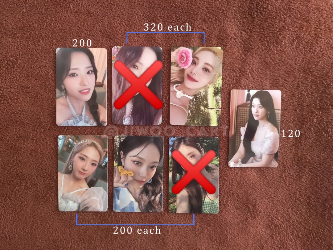 loona photocards pc onhand [flip that &] ver A & C, Hobbies & Toys ...