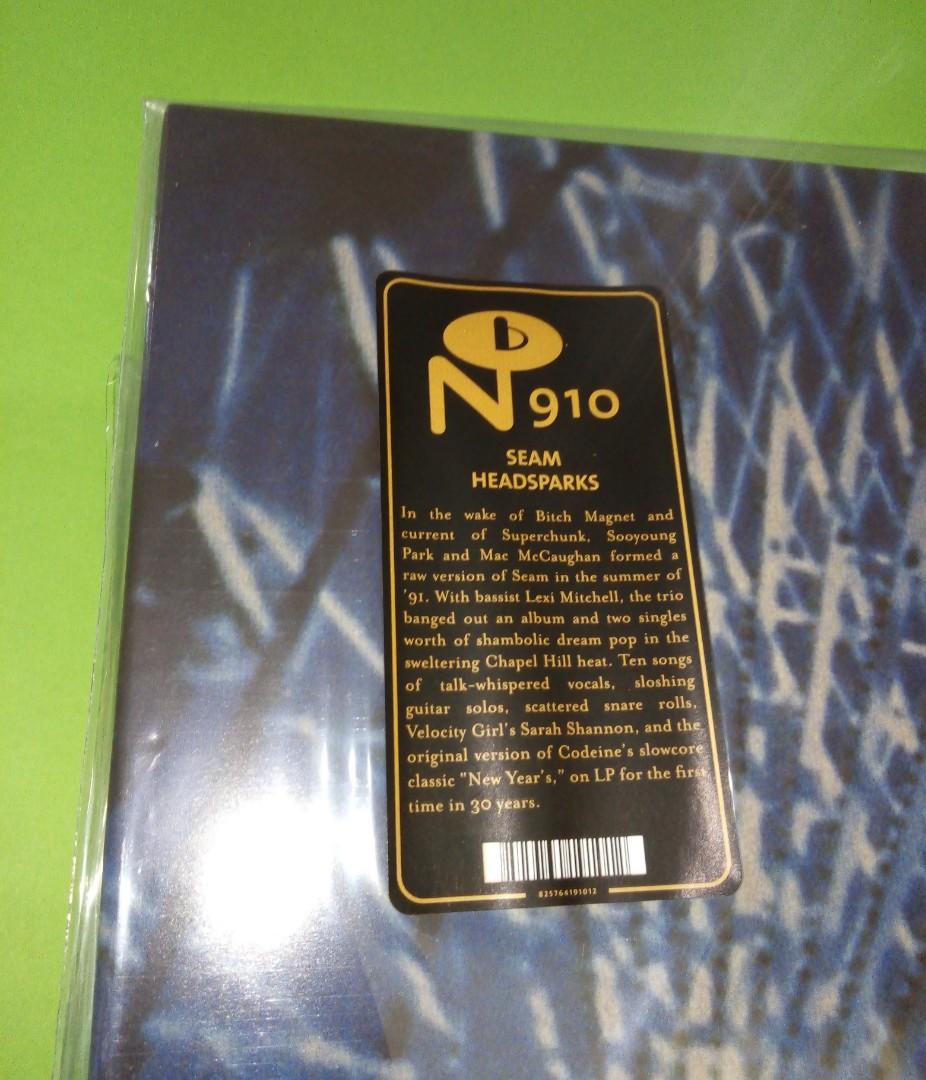 LP SEAM : HEADSPARKS ALBUM VINYL RECORD (2021, REISSUE) INDIE ROCK ...