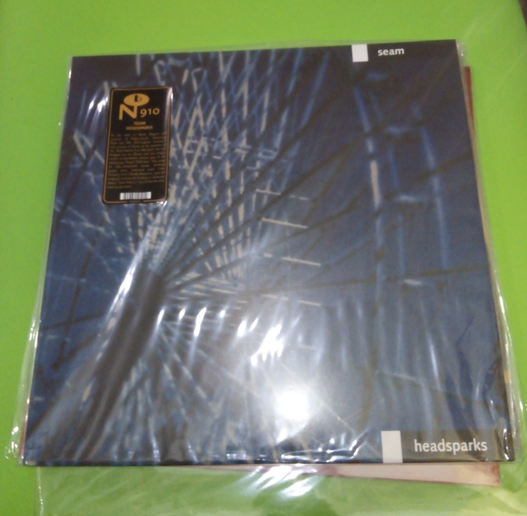 LP SEAM : HEADSPARKS ALBUM VINYL RECORD (2021, REISSUE) INDIE ROCK ...