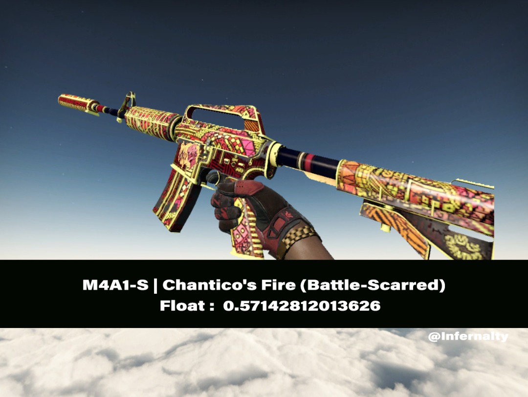 M4A1-S Chantico's Fire BS CSGO SKINS KNIVES, Video Gaming, Gaming ...