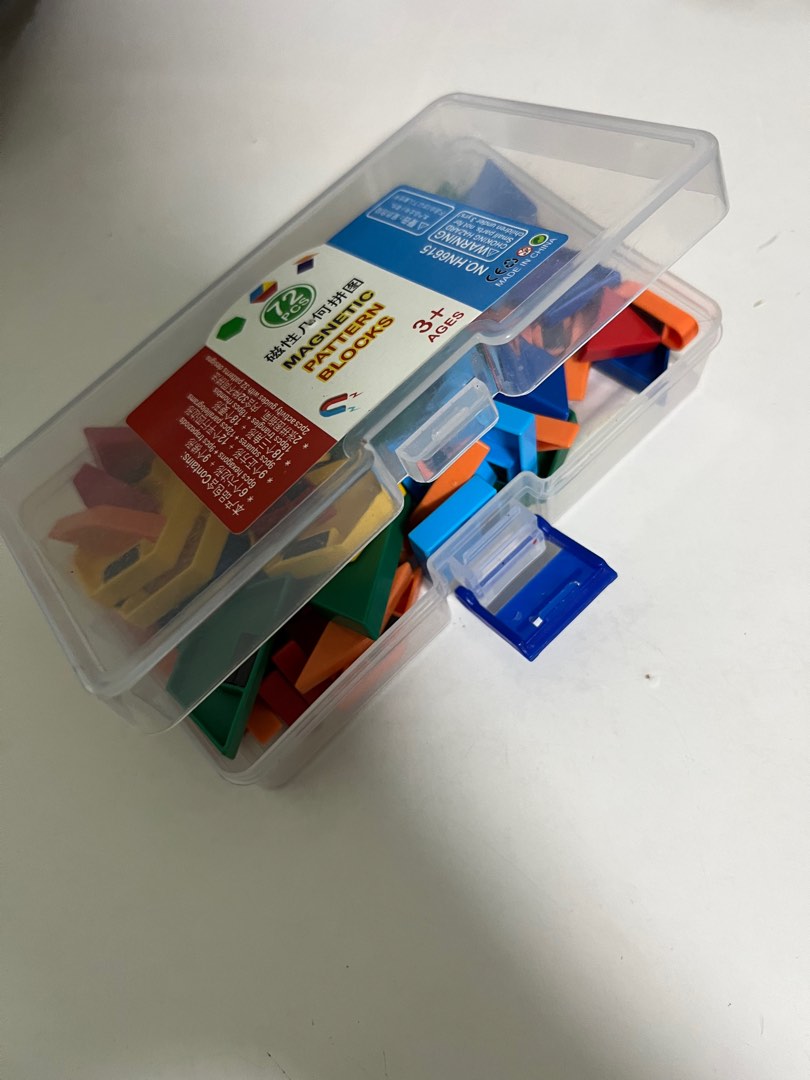 Magnetic Shapes, Hobbies & Toys, Toys & Games on Carousell