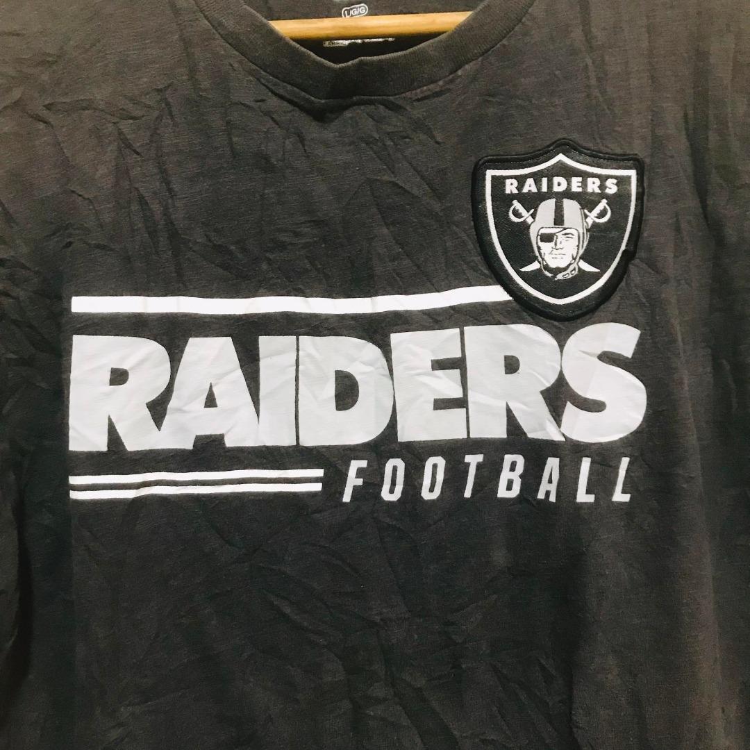 MAJESTIC LAS VEGAS RAIDERS FOOTBALL SHIRT LARGE 21x30, Men's Fashion ...