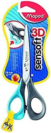 Maped 3D Sensoft Left-Handed Scissors 16cm | School Supplies, Hobbies ...