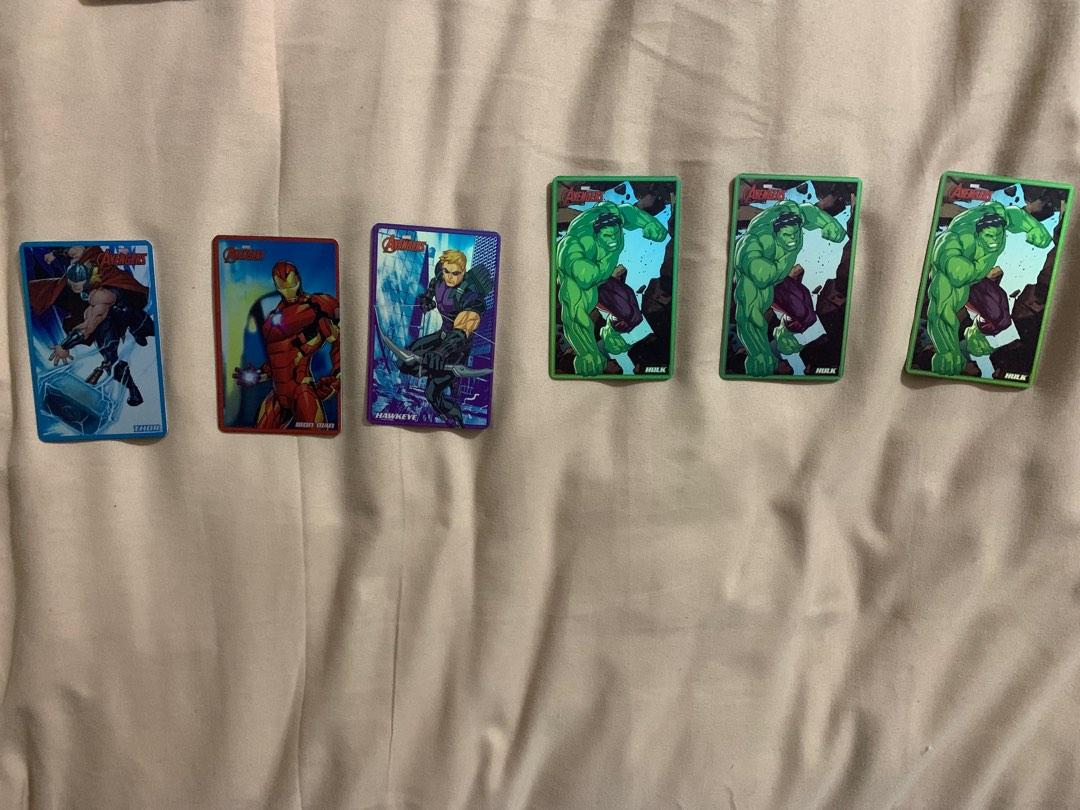 Marvel Avengers Card CPCM, Hobbies & Toys, Toys & Games on Carousell