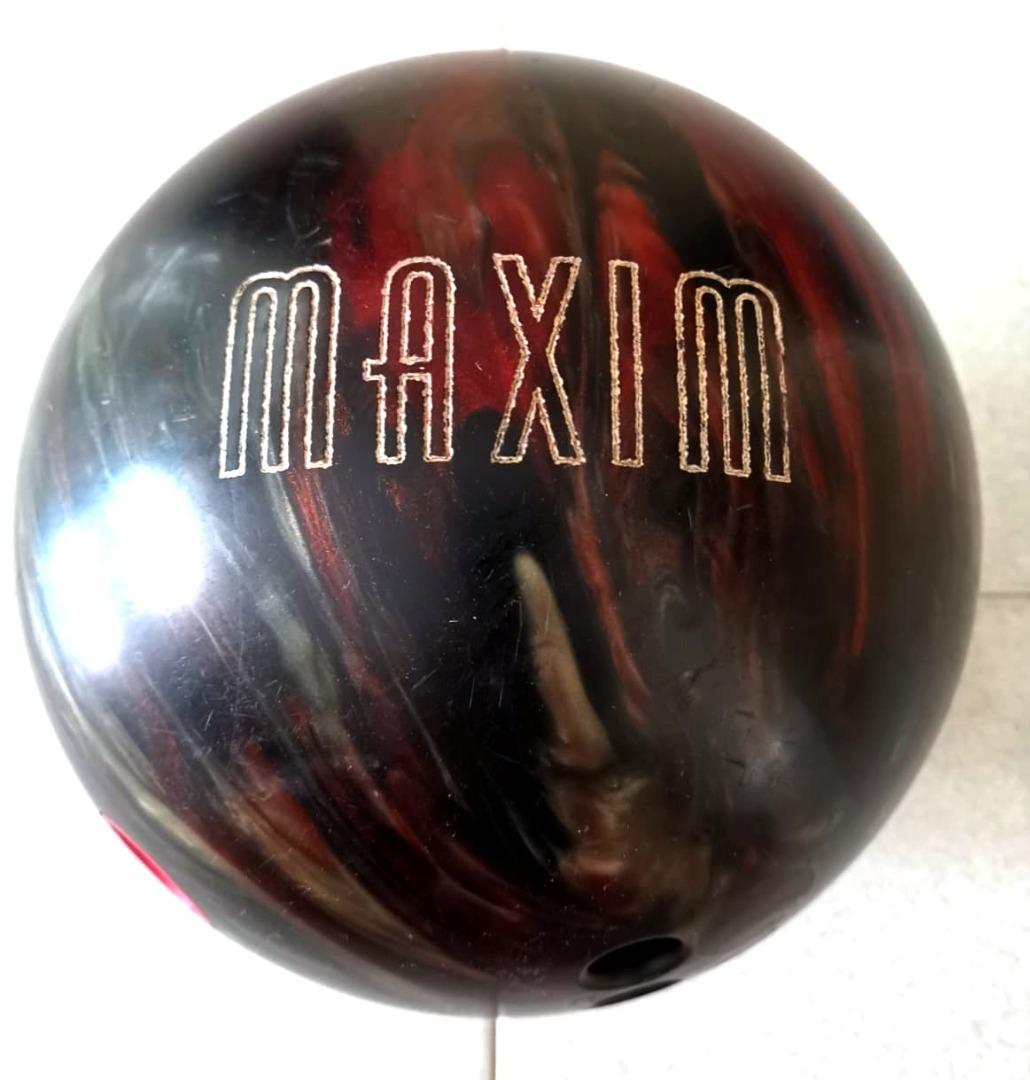 Maxim Ebonite 12lb Bowling Ball (Lady), Sports Equipment, Sports ...