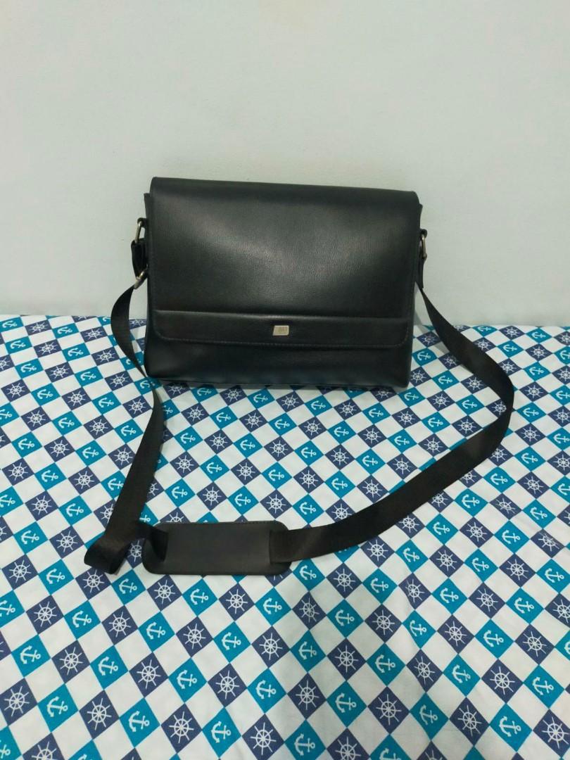 Mcjim genuine leather messenger bag, Men's Fashion, Bags, Sling Bags on ...
