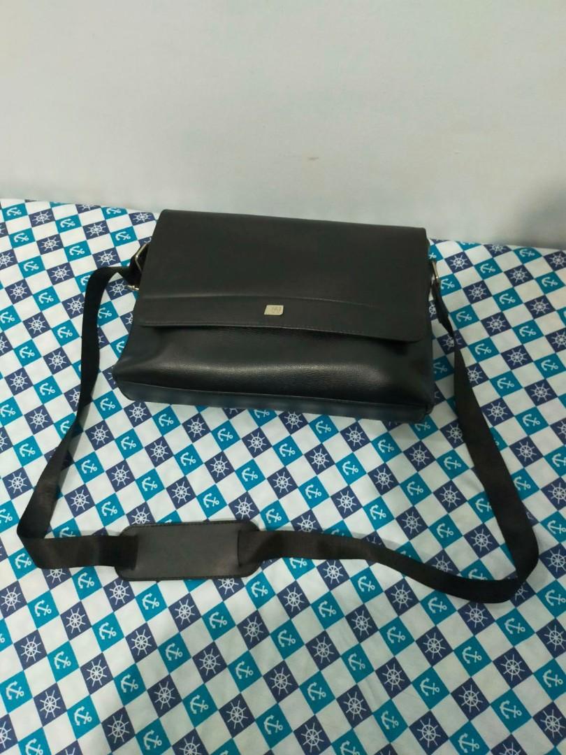 Mcjim genuine leather messenger bag, Men's Fashion, Bags, Sling Bags on ...