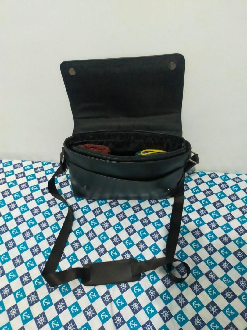 Mcjim genuine leather messenger bag, Men's Fashion, Bags, Sling Bags on ...