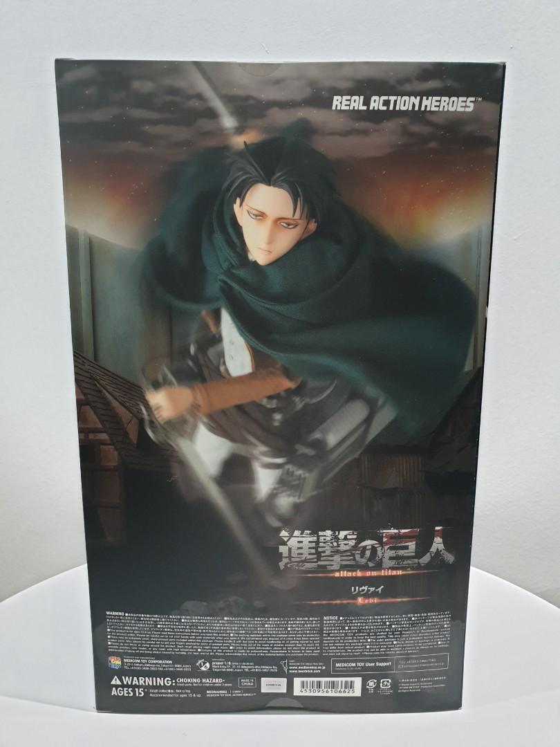 Medi Com Toy, Real Action Heroes, Attack on Titan, Levi, Hobbies & Toys ...