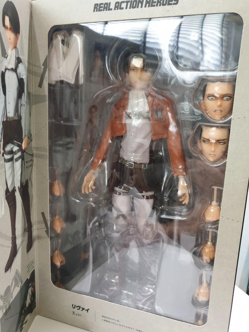 Medi Com Toy, Real Action Heroes, Attack on Titan, Levi, Hobbies & Toys ...