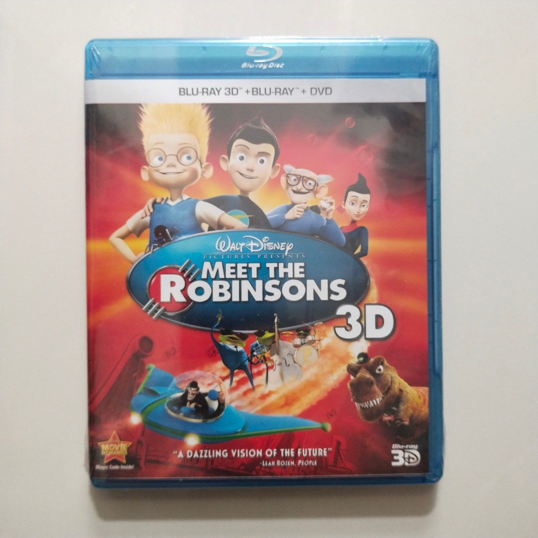 Meet The Robinsons 3D + Blu-ray + DVD (Disney, Animation), Hobbies & Toys, Music & Media, CDs ...