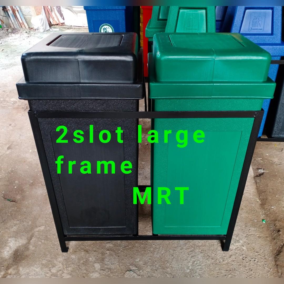 Metal frame for segregation bin., Furniture & Home Living, Cleaning ...