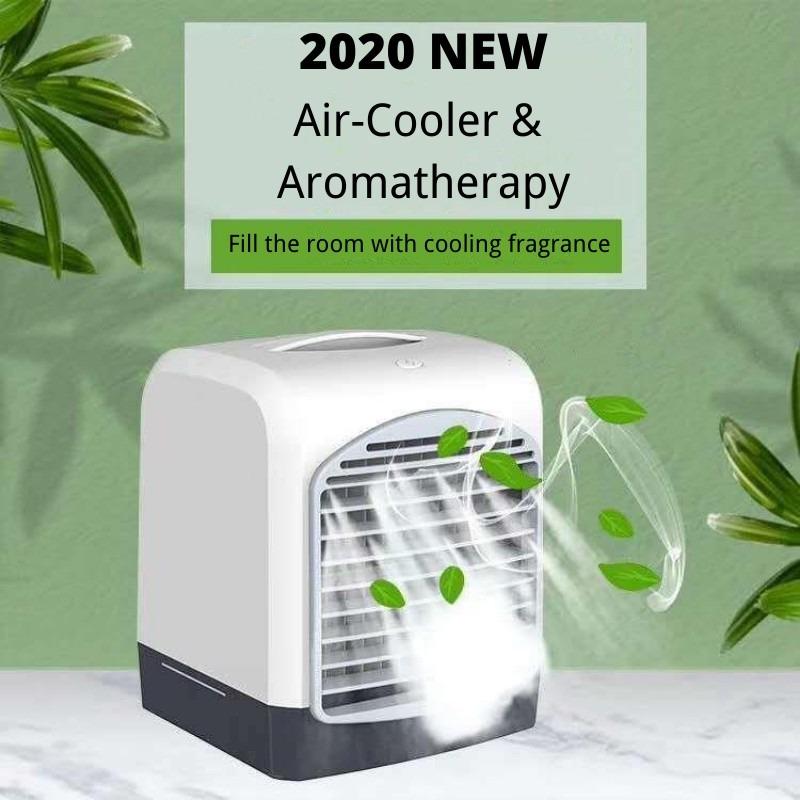 Mini Air Cooler Air Con USB Cooler Portable Aircon Fan desktop Air ...