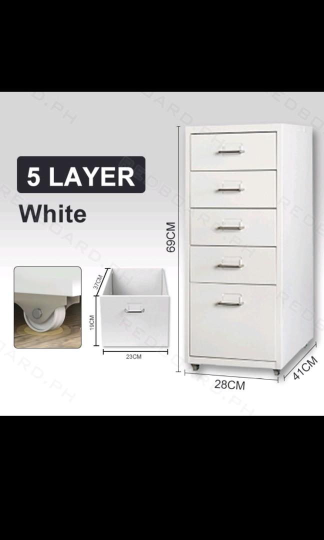 Mini Pedestal Drawer (Metal), Furniture & Home Living, Home Improvement ...