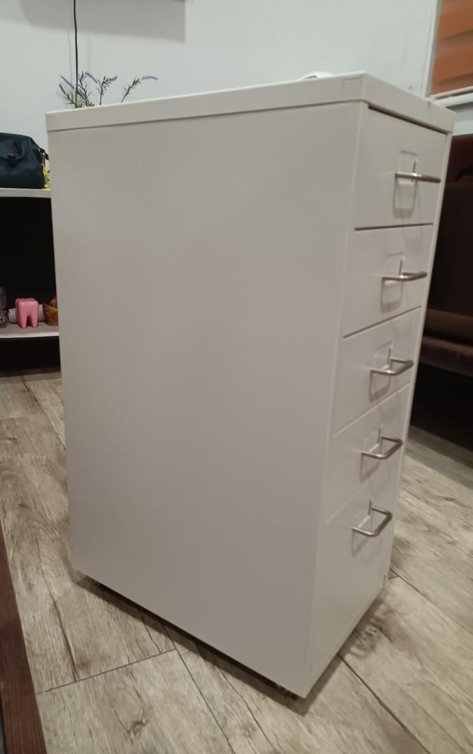 Mini Pedestal Drawer (Metal), Furniture & Home Living, Home Improvement ...