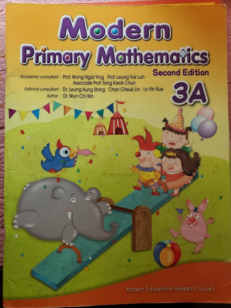 Modern Primary Mathematics 3A 3B 3C 3D, 興趣及遊戲, 書本 & 文具, 教科書 - Carousell