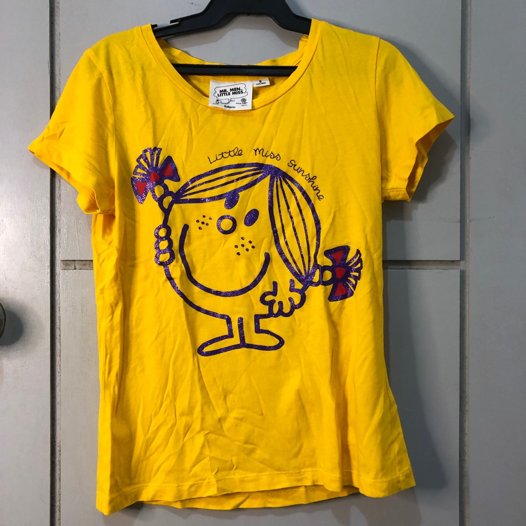 MR MEN LITTLE MISS SHIRT, Babies & Kids, Babies & Kids Fashion on Carousell