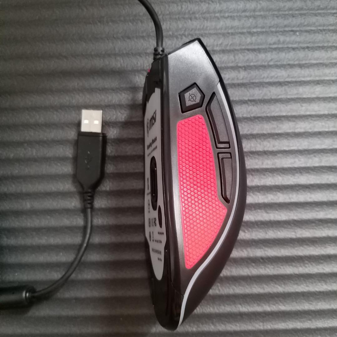 MSI M92 RGB Gaming Mouse 電競滑鼠, 電腦＆科技, 電腦周邊及配件, 電腦滑鼠及相關產品 - Carousell