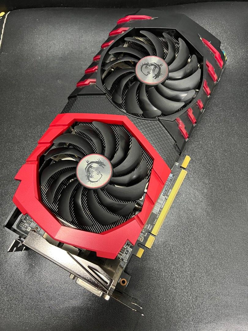 MSI RX 580 GAMING X 8GB DDR5 display card rx580, 電腦＆科技, 桌上電腦 - Carousell