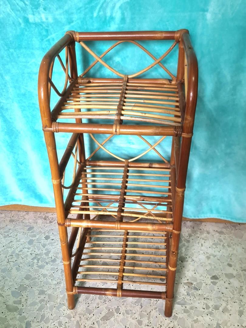 Native Rattan Rack, Furniture & Home Living, Furniture, Shelves ...
