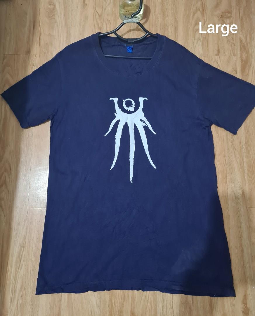 Navy Blue Tshirt with design, Men's Fashion, Tops & Sets, Tshirts ...