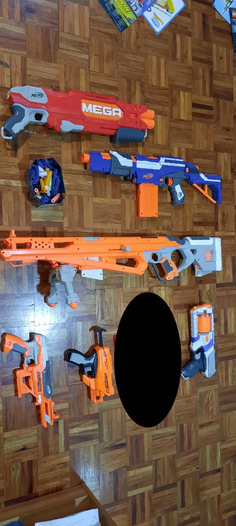 NERF Bundle, Hobbies & Toys, Toys & Games on Carousell