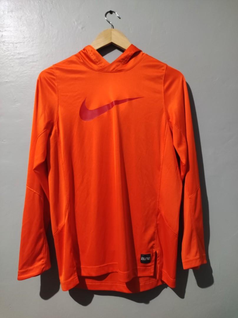 Nike elite dri fit orange, Men's Fashion, Activewear on Carousell