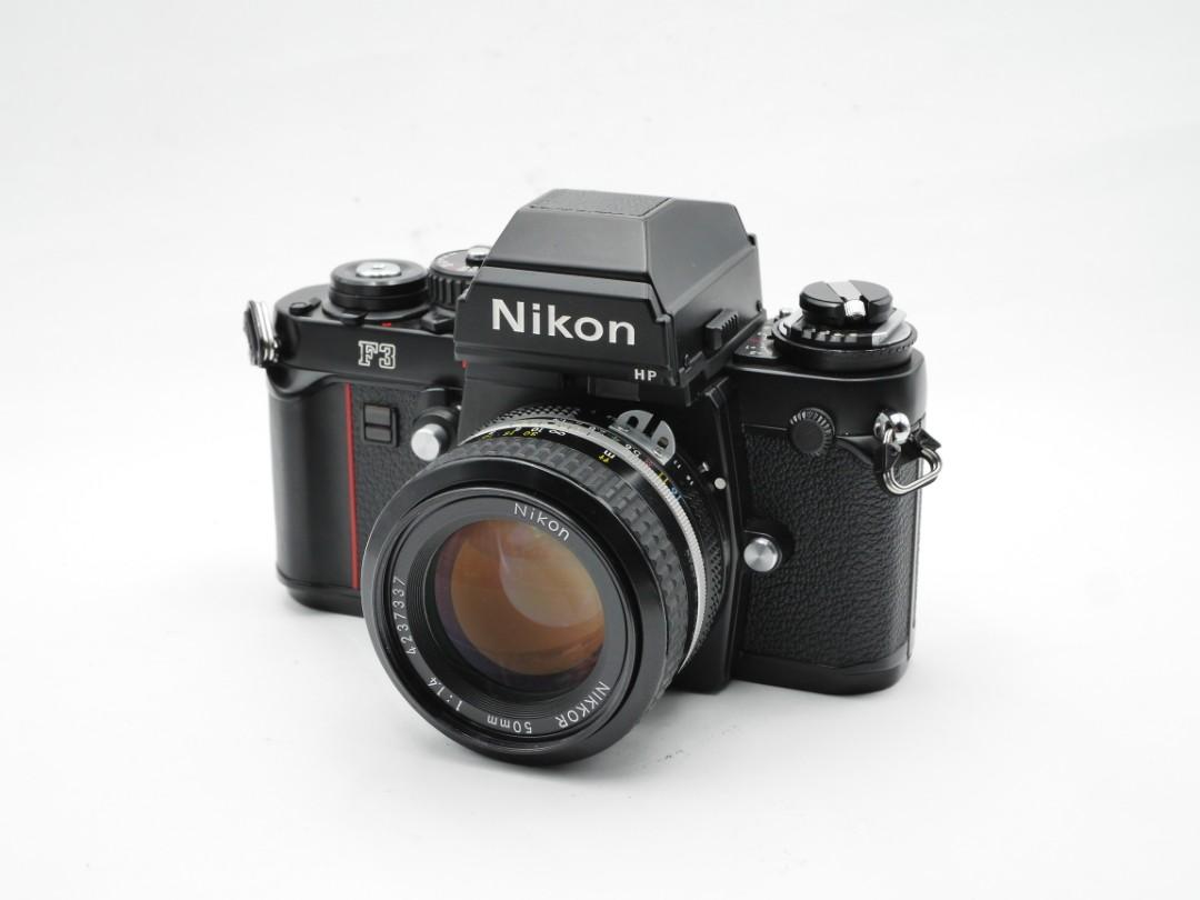 [RARE] MINT Nikon F3HP Film SLR + Nikkor 50mm F1.4 AI Lens, Photography ...