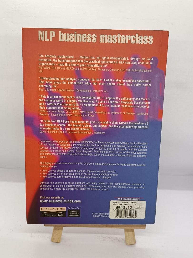 NLP Business Masterclass : Skills for realizing human potential, Hobbies & Toys, Books ...