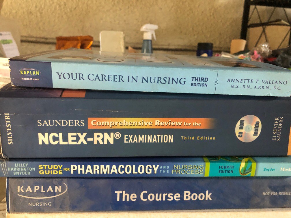 Nursing books take all KAPLAN SAUNDERS, Hobbies & Toys, Books ...