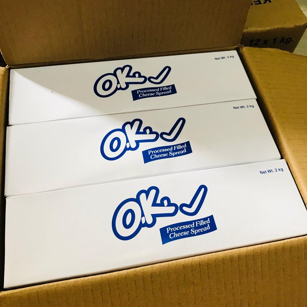 OK Filled Cheese Bar 2kgs, Food & Drinks, Chilled & Frozen Food on ...