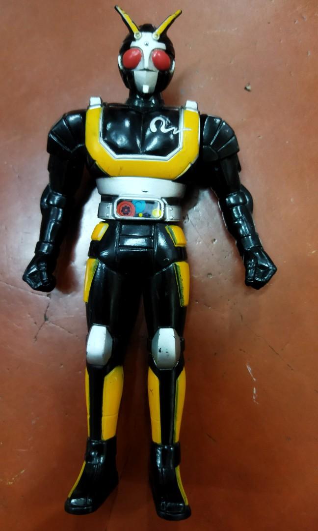Original Bandai, Sofubi 6.5 inch, Suria Perkasa Hitam (Kamen Rider ...
