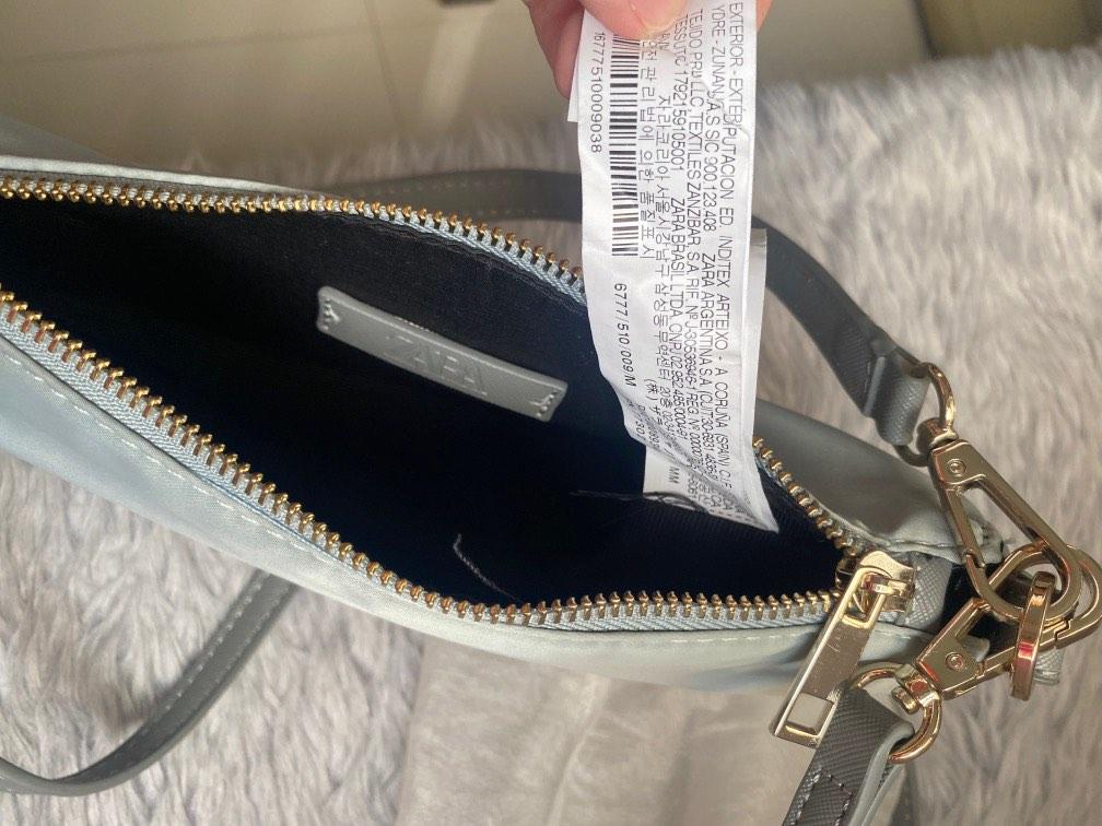 Original zara baguette 2 way bag, Women's Fashion, Bags & Wallets, Cross-body Bags on Carousell