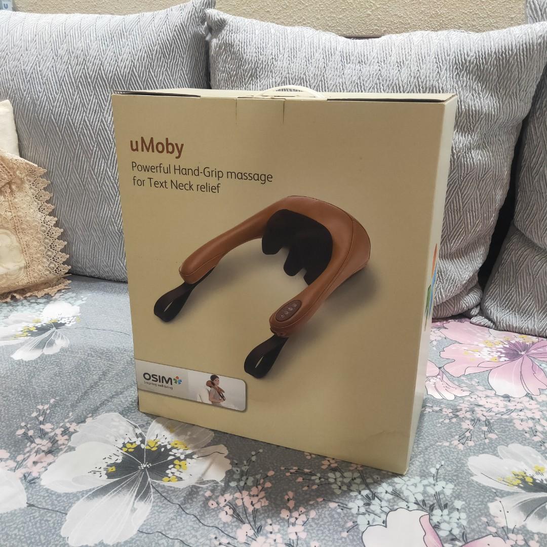 OSIM uMoby Hand-grip massage for neck+shoulder, Health & Nutrition ...
