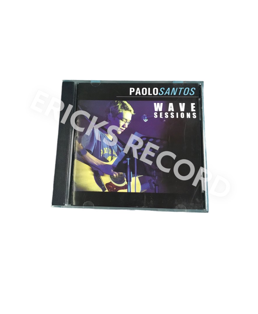 Paolo Santos "Wave Sessions", Hobbies & Toys, Music & Media, CDs & DVDs on Carousell