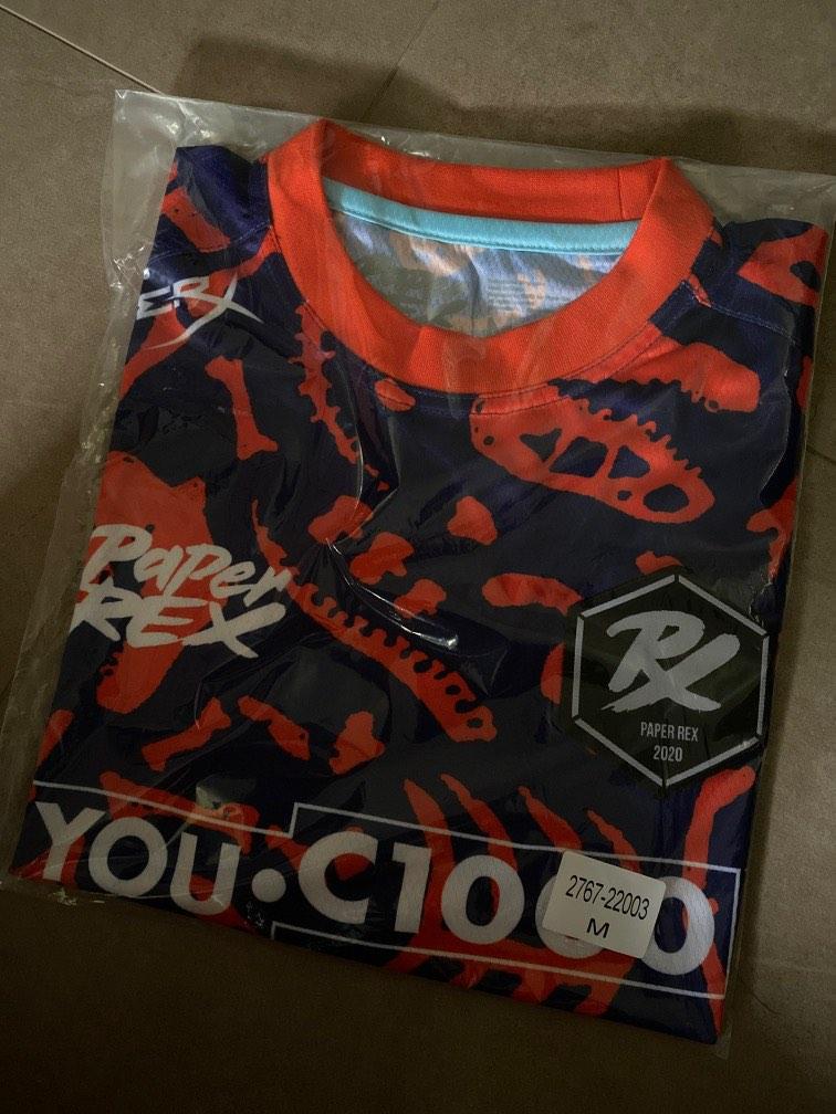 Paper Rex PRX Official 2022/2023 Jersey, Men's Fashion, Tops & Sets ...