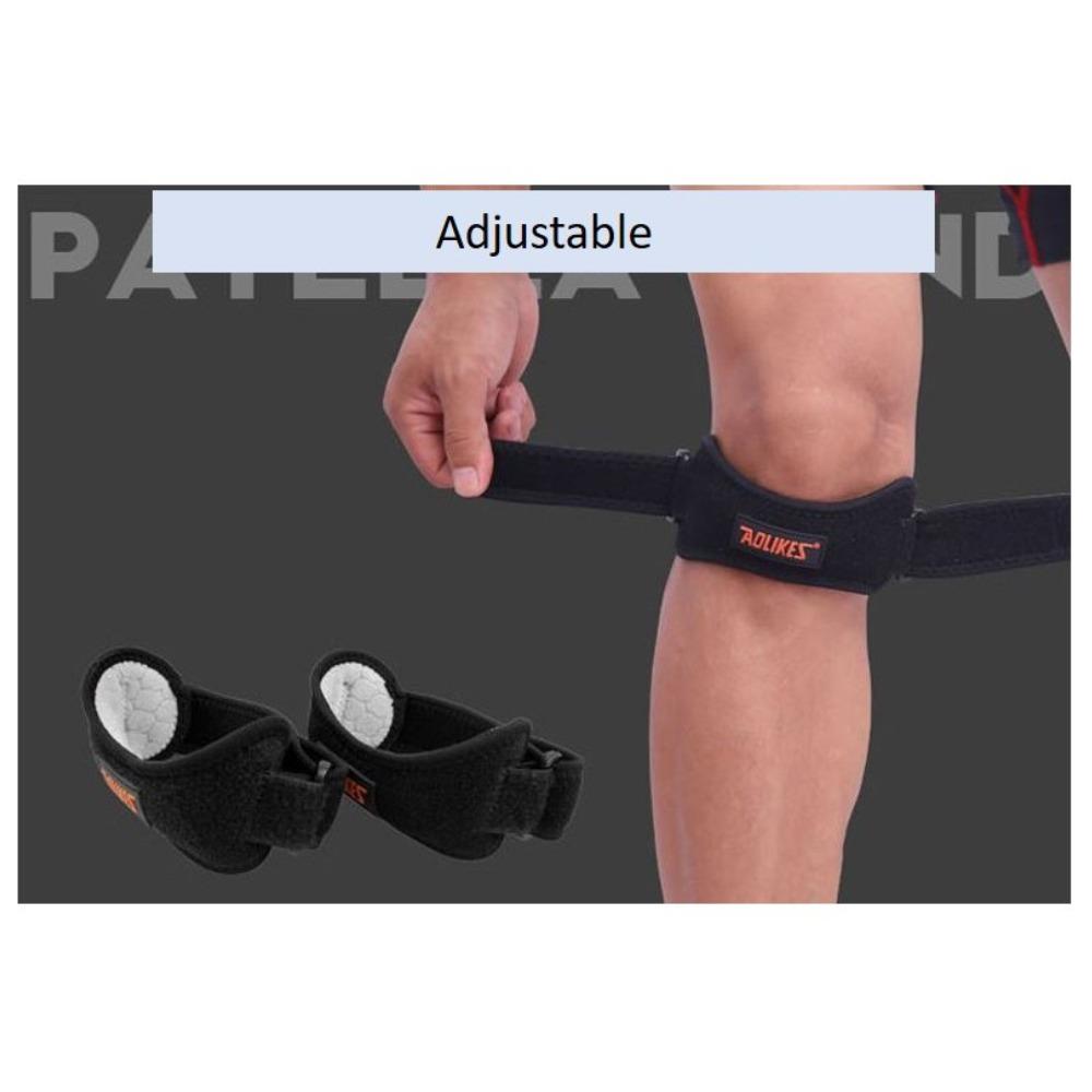 Patella Knee Guard Support with Adjustable Silicon Band for Injury ...