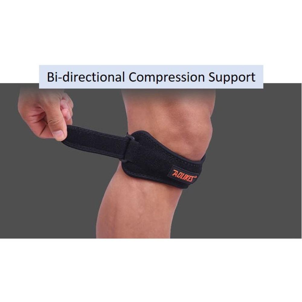 Patella Knee Guard Support with Adjustable Silicon Band for Injury ...