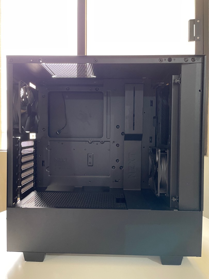 PC case: NZXT H510 Flow (Black), Computers & Tech, Desktops on Carousell