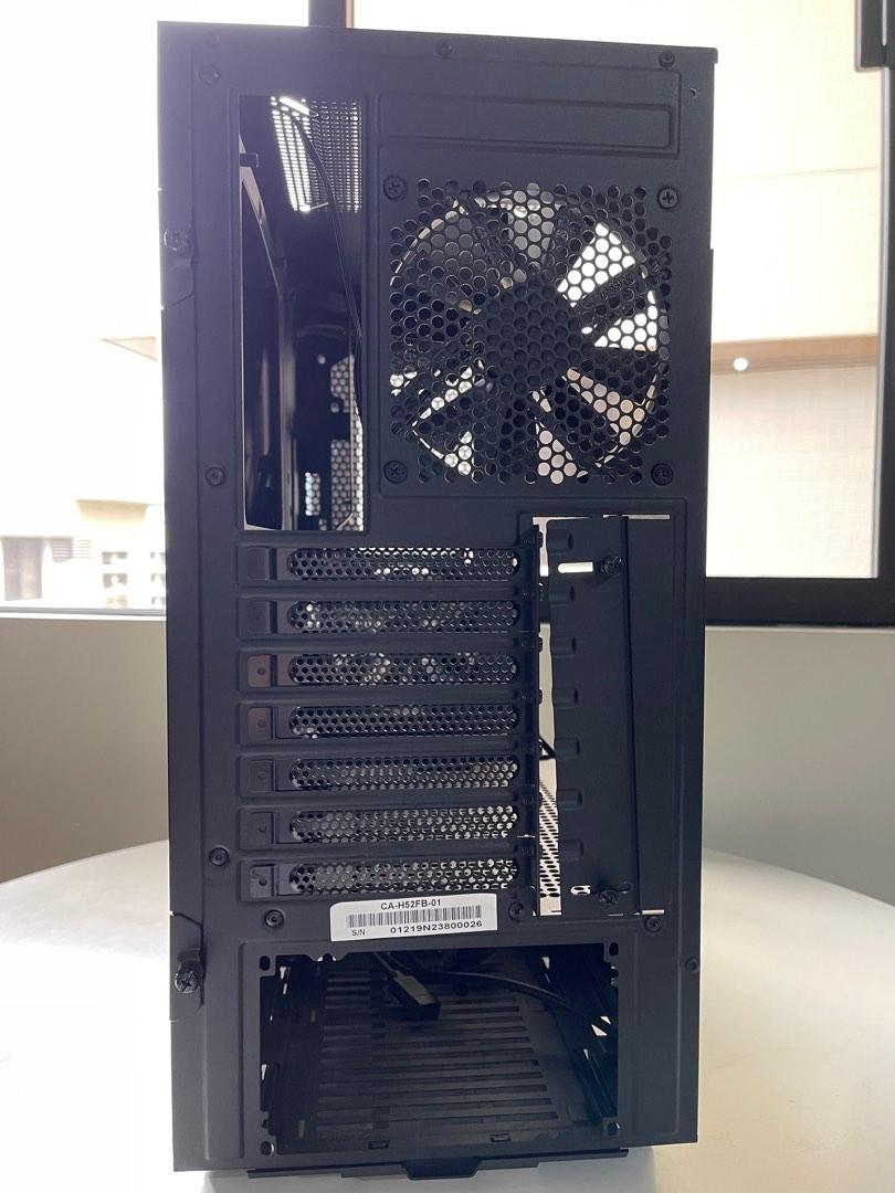 PC case: NZXT H510 Flow (Black), Computers & Tech, Desktops on Carousell