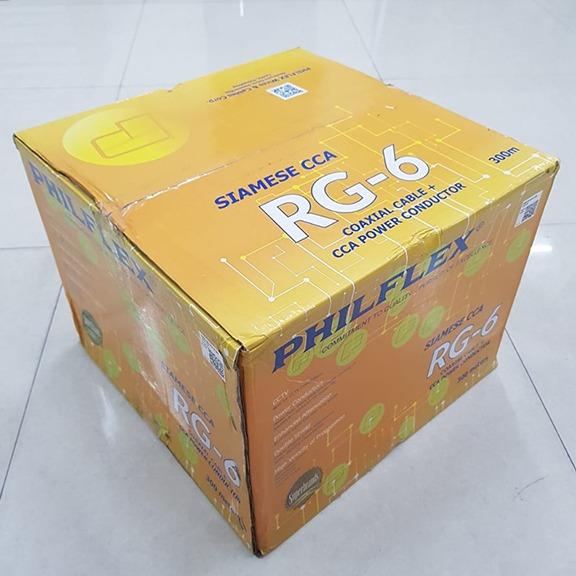 Philflex RG6 Siamese Cable, Furniture & Home Living, Security & Locks ...